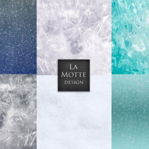 Frozen Digital Paper Winter Digital Paper Ice Textures - Etsy