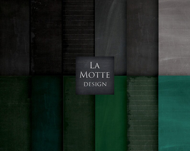 Chalk Board Digital Paper Chalkboard Backgrounds Old School - Etsy