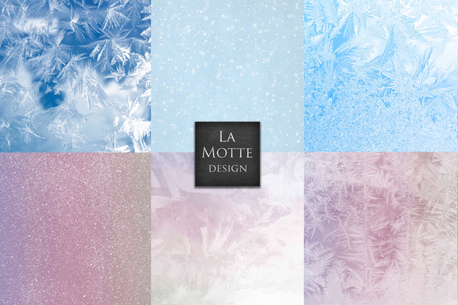Frozen Digital Paper Winter Digital Paper Ice Textures - Etsy