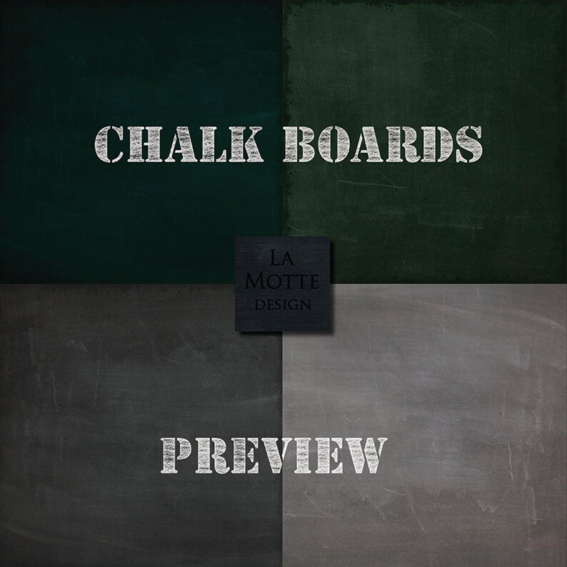 Chalk Board Digital Paper Chalkboard Backgrounds Old School - Etsy