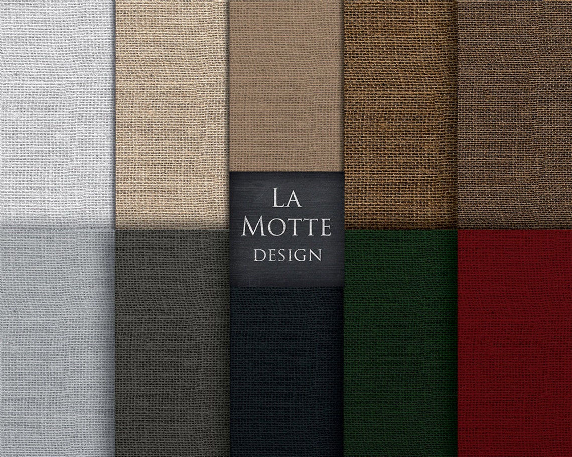 Digital Burlap Paper Burlap Textures Fabric Textures Color | Etsy