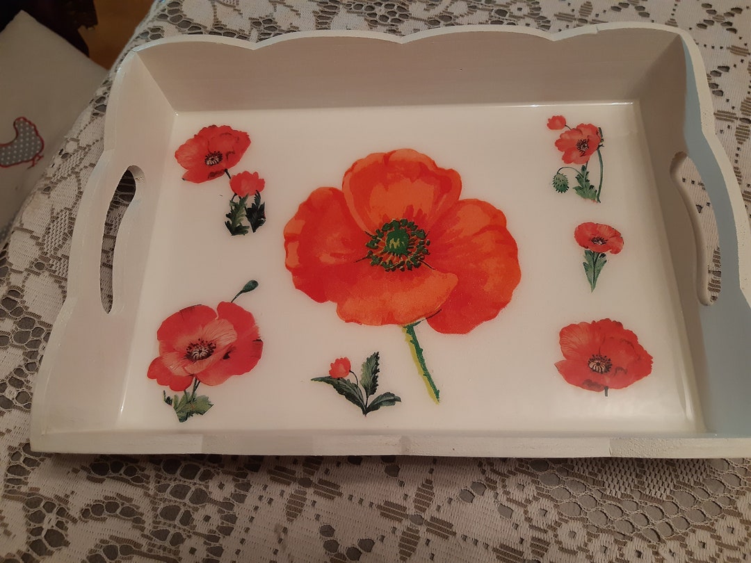 Small Poppy Tray - Etsy