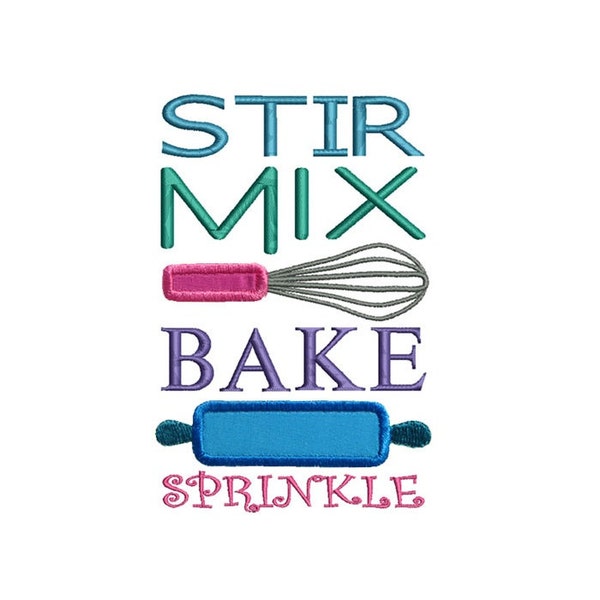 Baking Applique - Etsy