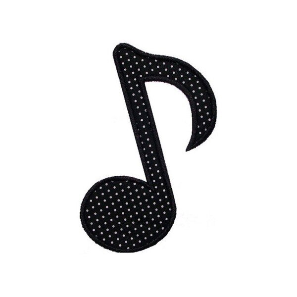 Music Notes Applique - Etsy