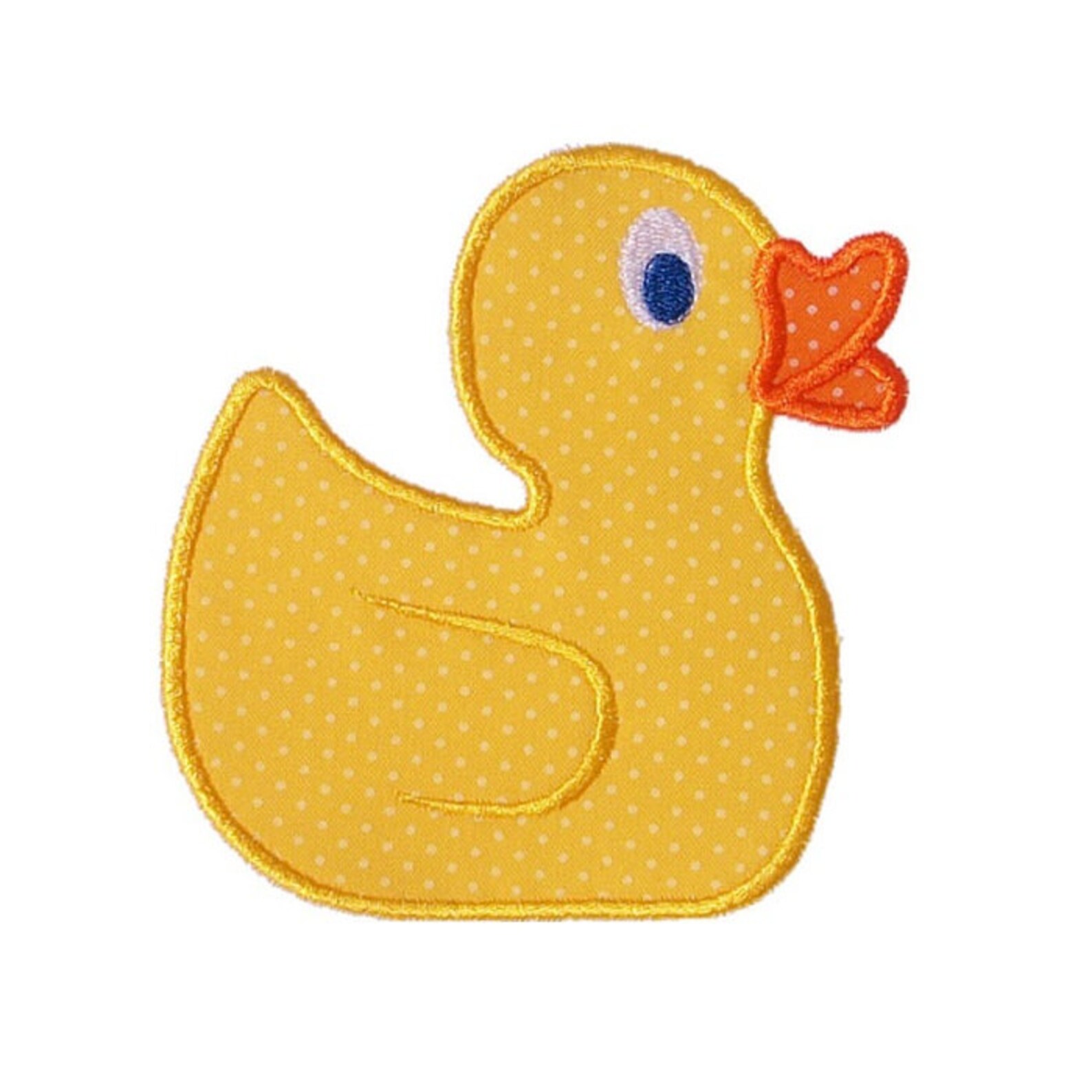 Rubber Duck Applique Machine Embroidery Design - Etsy