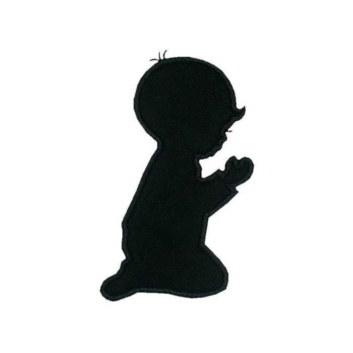 Child Praying Silhouette