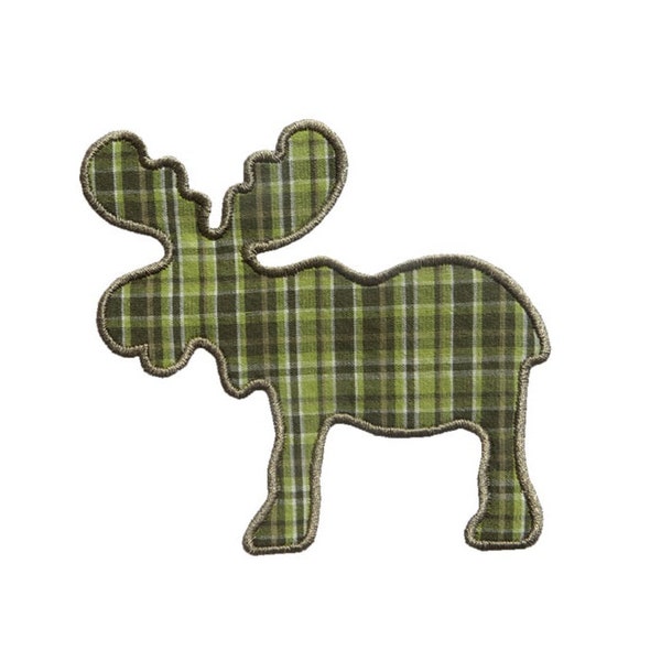 Moose Applique - Etsy
