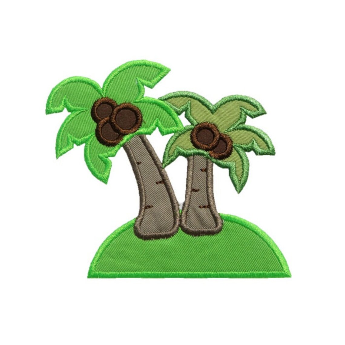 Paradise Island Applique Machine Embroidery Digital Design Vacation ...