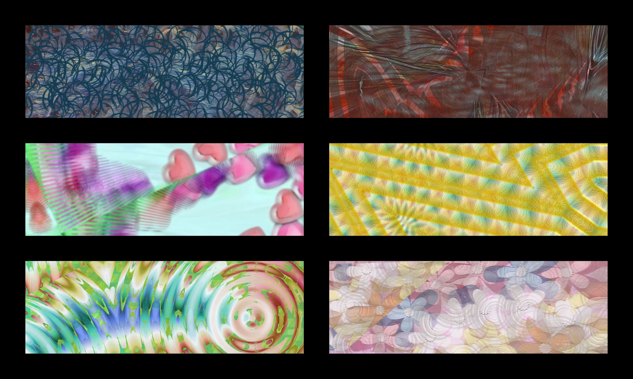 Facebook Cover Photo Art Set of 24 Volume 1 - Etsy