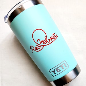 Red Velvet Vinyl Decal - Etsy