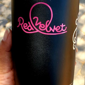 Red Velvet Vinyl Decal - Etsy