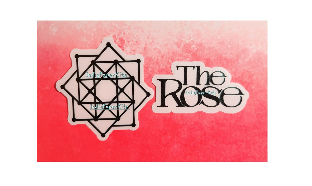 The Rose Logo Vinyl Decal - Etsy