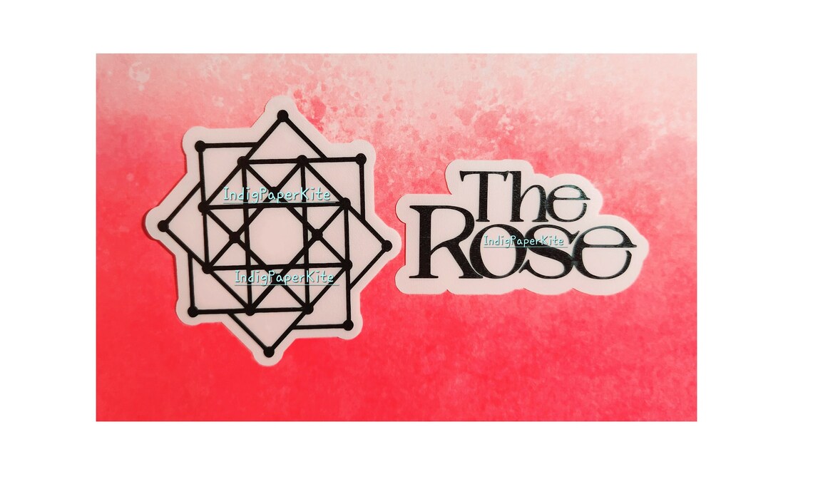 The Rose Logo Vinyl Decal - Etsy