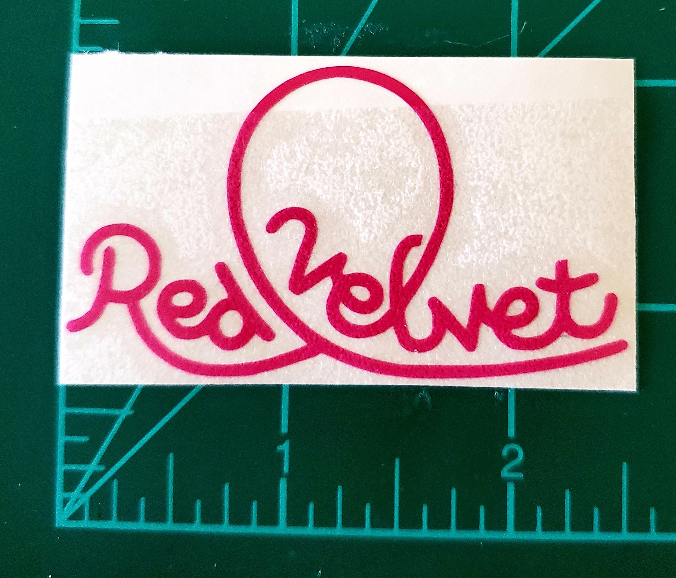 Red Velvet vinyl decal | Etsy
