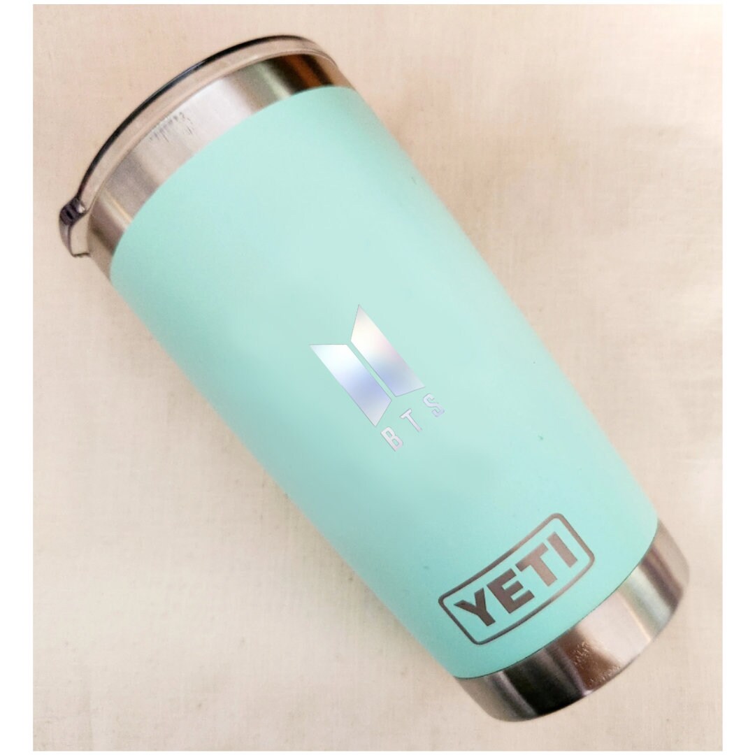 BTS Logo Vinyl Decal in Silver Holo! - Etsy
