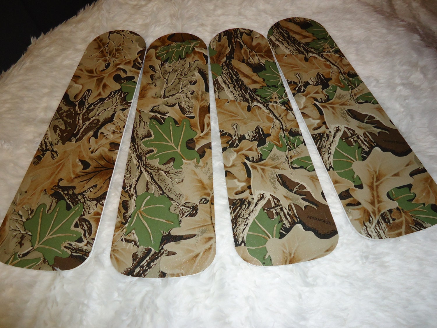 Custom CEILING FAN With Hunter Real Tree Leaf Camo CAMOUFLAGE Design - Etsy