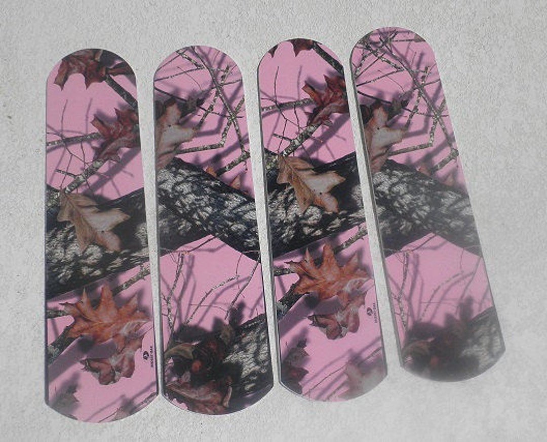 Custom PINK CAMO CAMOUFLAGE Ceiling Fan Oak Leaves Trees Realistic - Etsy