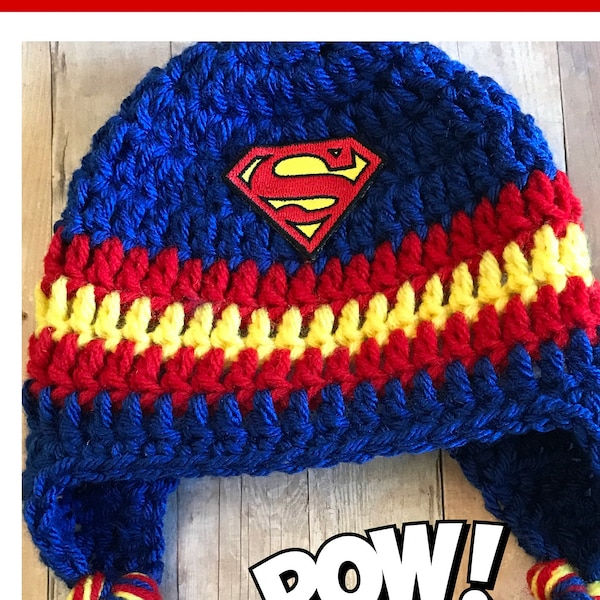 Super Hero Hat - Etsy