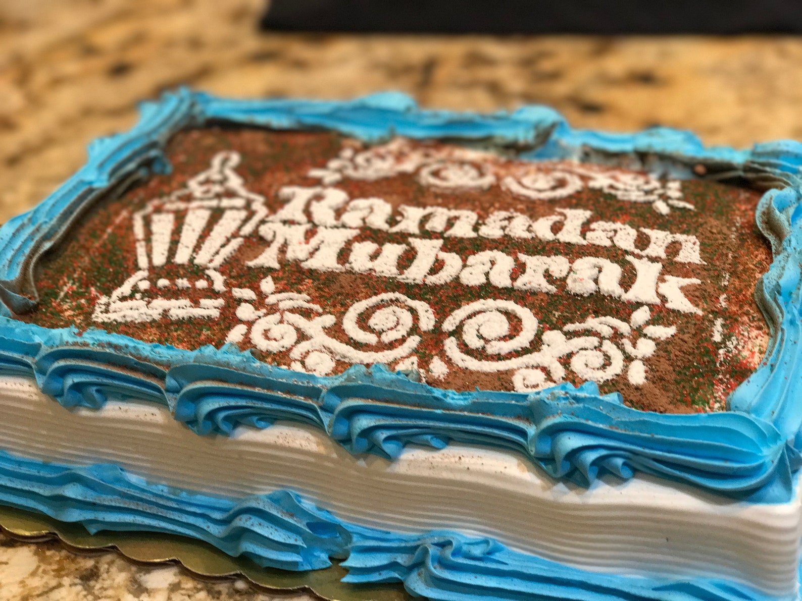 Ramadan Cake Stencil Set: Arabic & English, 10" X 8" - Etsy