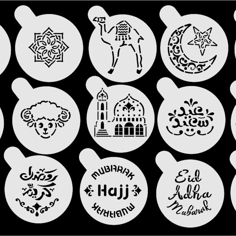 Ramadan Stencils for Cake - Etsy