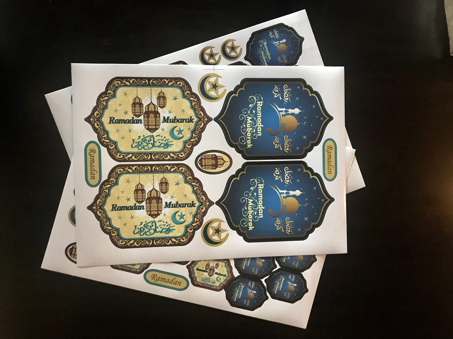 Ramadan Stickers, Mubarak Decorations - Etsy