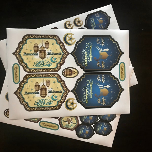 Ramadan Stickers - Etsy
