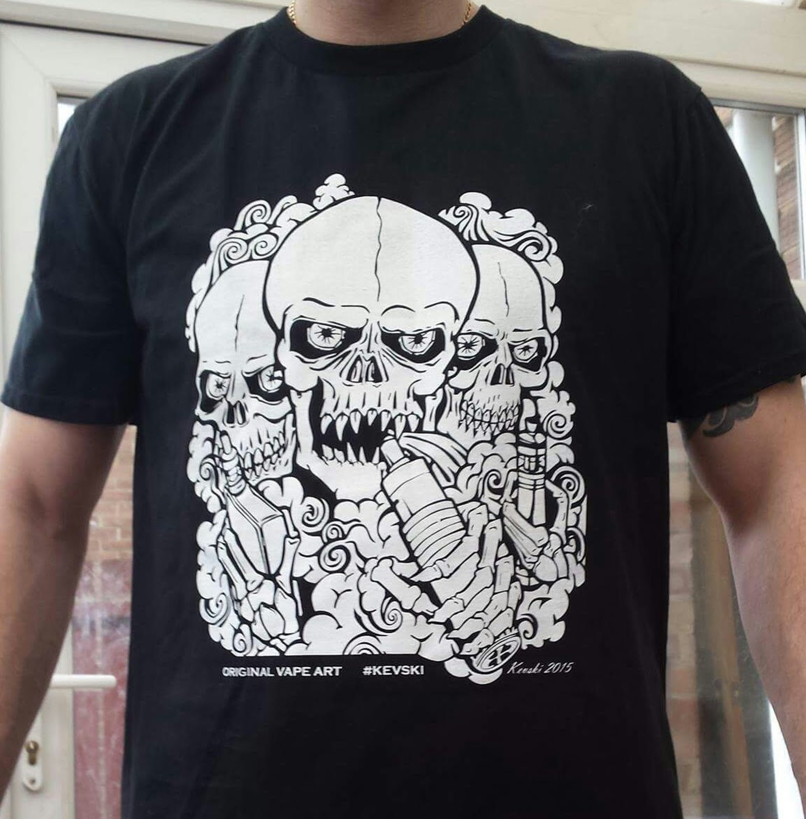 Vape T-shirts-gildan Premium/screen Print original Design,vape Art by ...