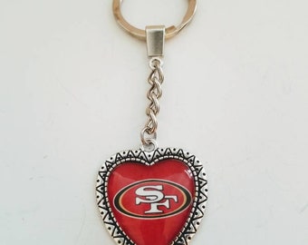 San Francisco 49ers Keychain | Etsy
