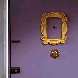 Friends Frame. Monica's Frame Apartament. TV Show. - Etsy
