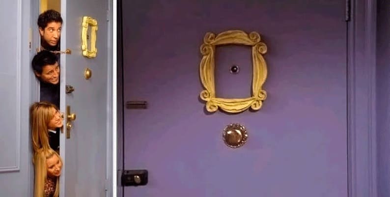 Friends Frame. Monica's Frame Apartament. TV Show. - Etsy