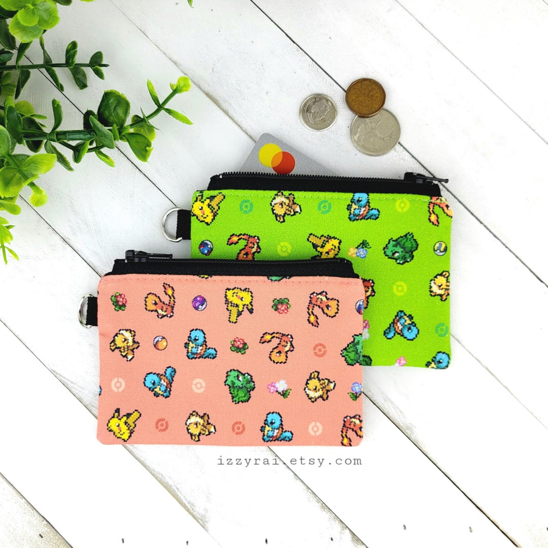 Coin Purse - POKEMON - First Generation - Gift - Zipper Coin Pouch ...