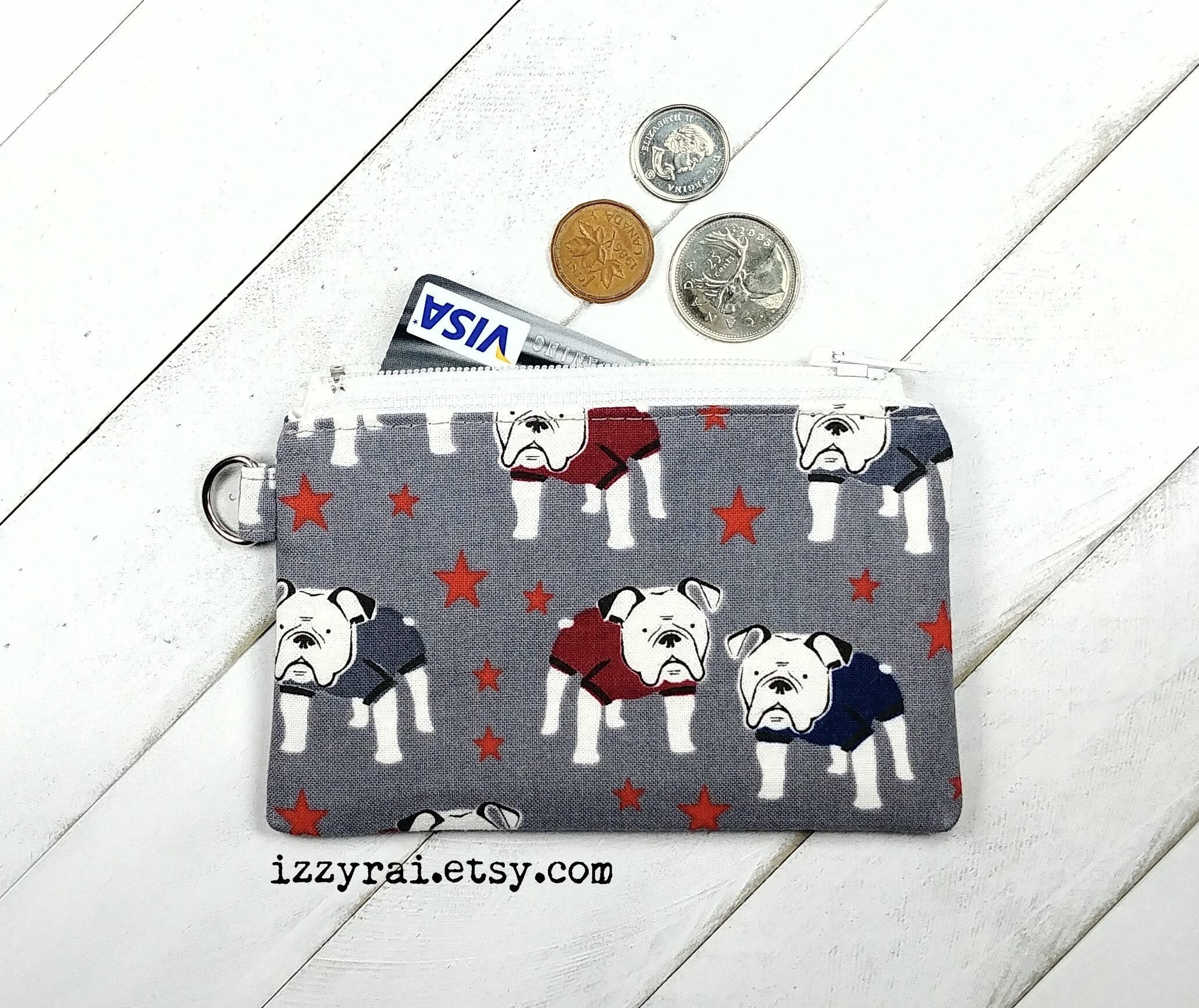 Coin Purse BULLDOGS Cute Coin Purse Gift Change Wallet | Etsy