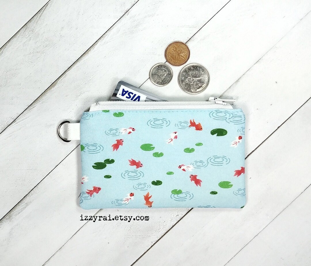 GOLDFISH Coin Purse - Cute Change Purse - Card Wallet - Minimalist ...