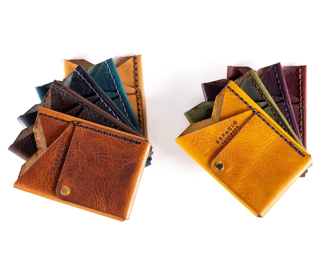 Front Pocket Wallet, Leather Wallet, Dark Ash Big Spender, Minimalist ...