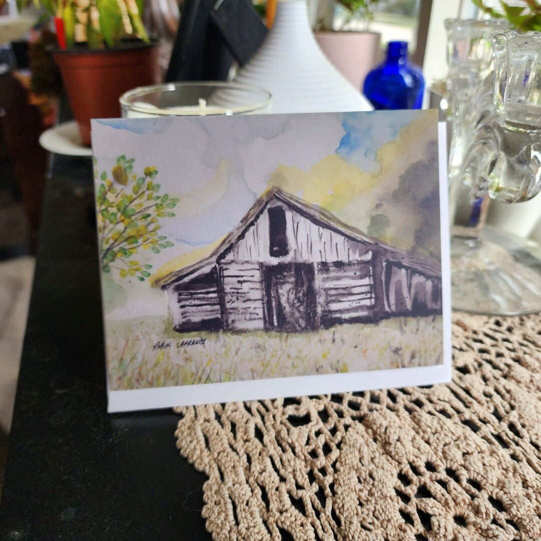 Fine Art Note Card, Print of My Original Watercolor Print, Painting ...