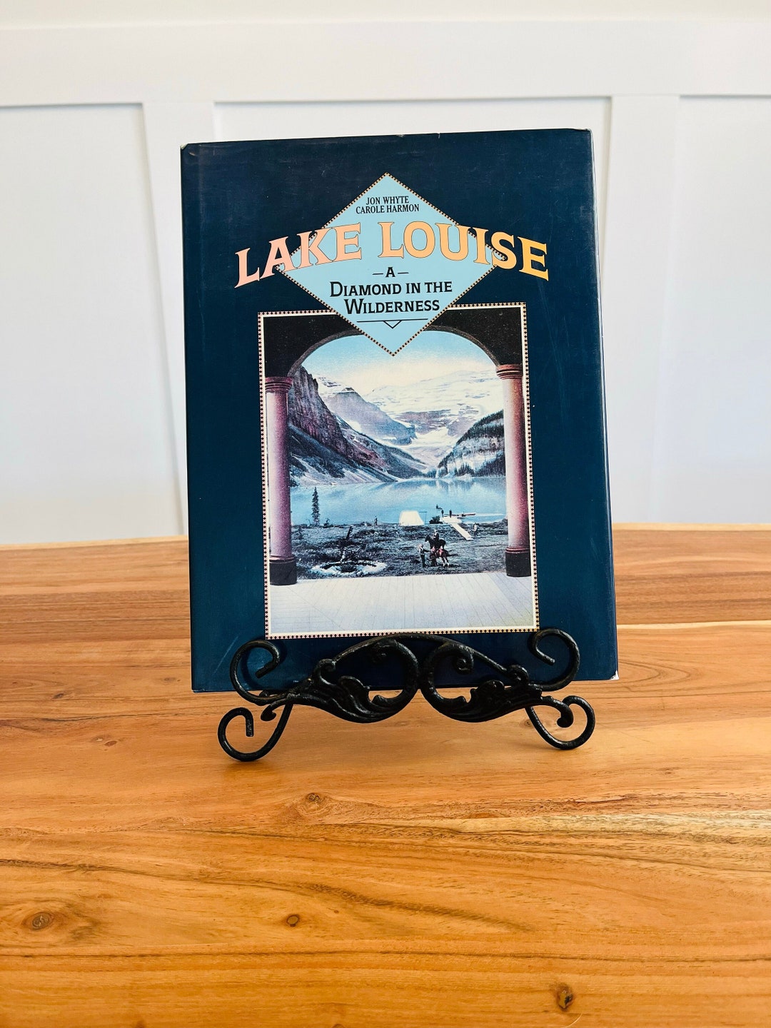 Vintage Coffee Table Book Lake Louise Signed by Authors | 1989 Vintage ...