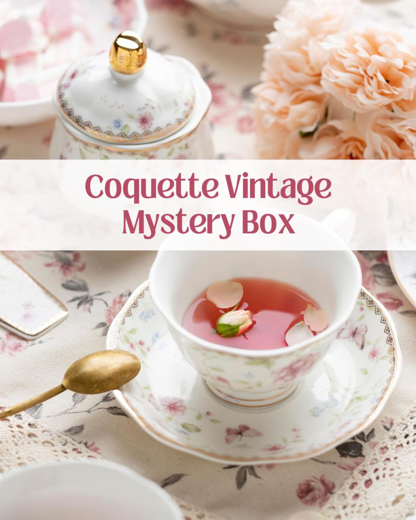 Vintage Coquette Mystery Box | Curated Coquette Style Home Decor ...