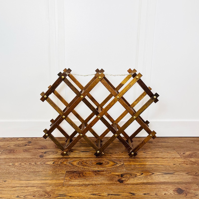 Antique Wine Rack - Etsy