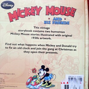 Wonderful Mickey Mouse Story Book With Old Timey Pictures - Etsy