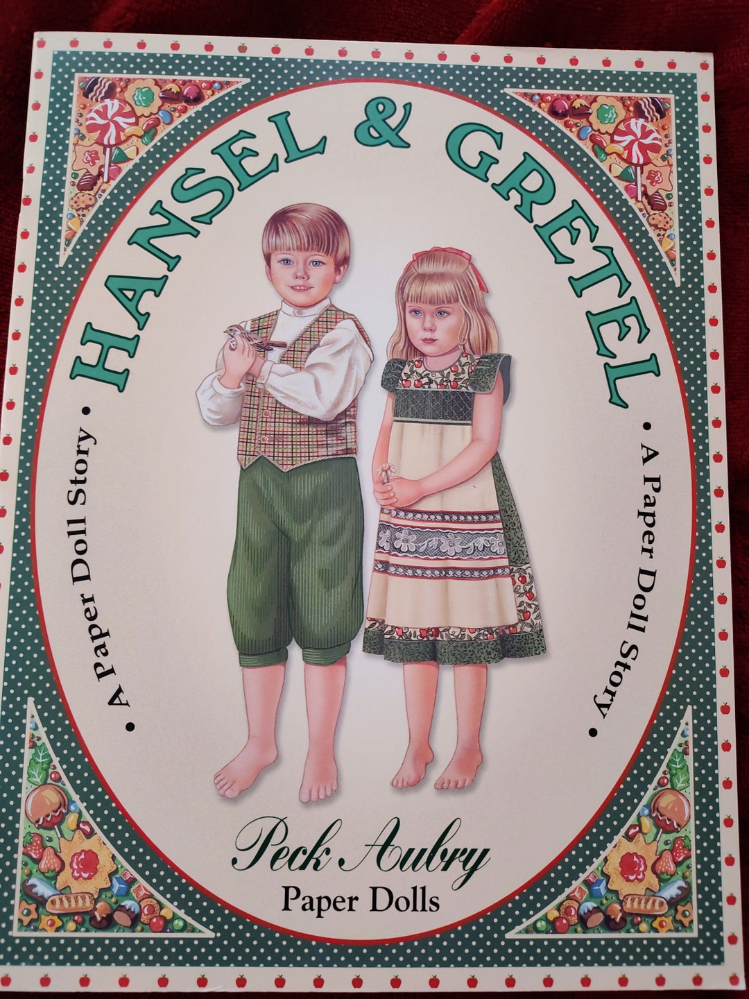 Hansel and Gretel, a Paper Doll Story by Peck Aubrey, 1997 - Etsy