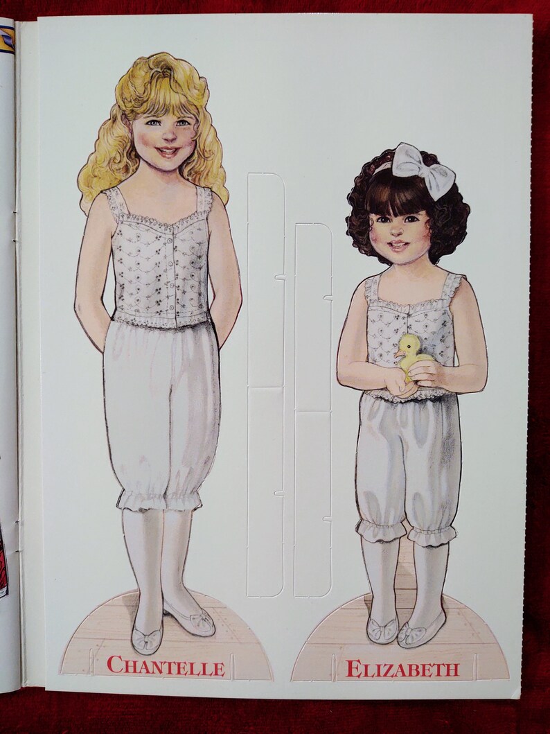 Storybook Ranch Paper Dolls With Sticker Wardrobe - Etsy