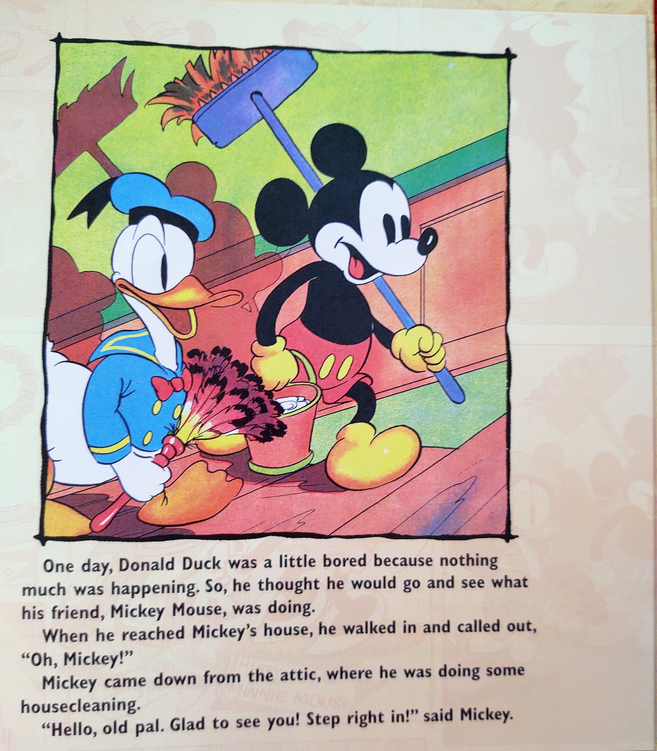 Wonderful Mickey Mouse Story Book With Old Timey Pictures - Etsy