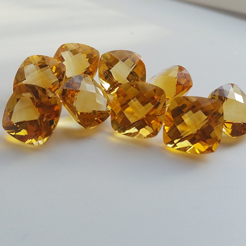 5.5ct Citrine Gemstone Brazil Citrine Golden Honey Cognac | Etsy