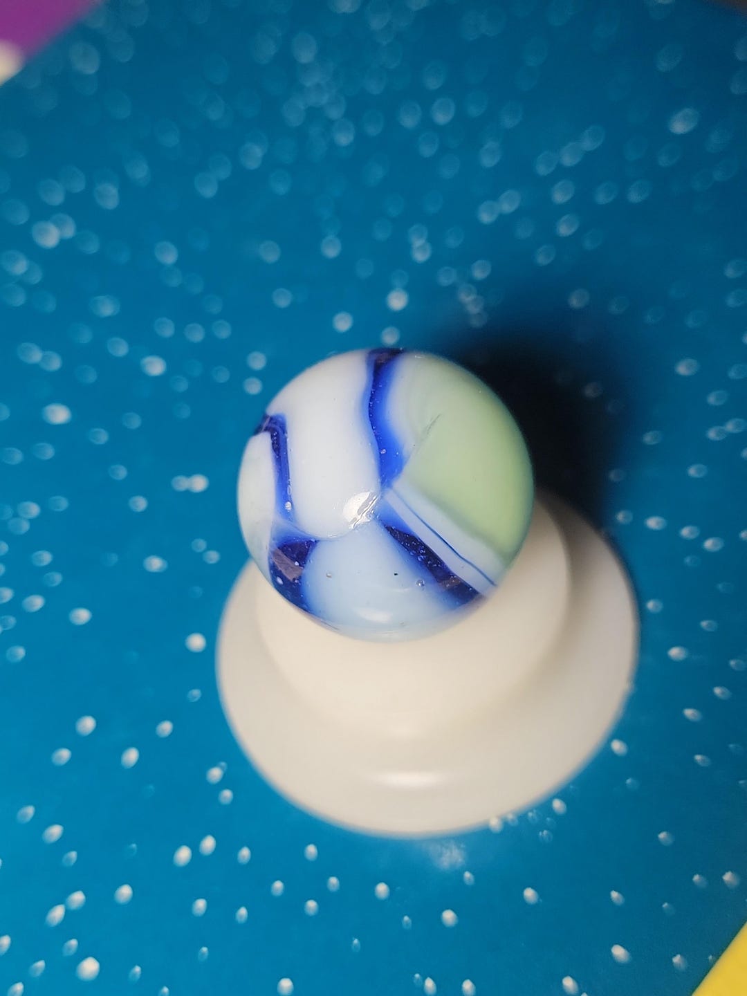 NM Peltier NLR Blue Baseball Marble Approx 5/8 In. - Etsy