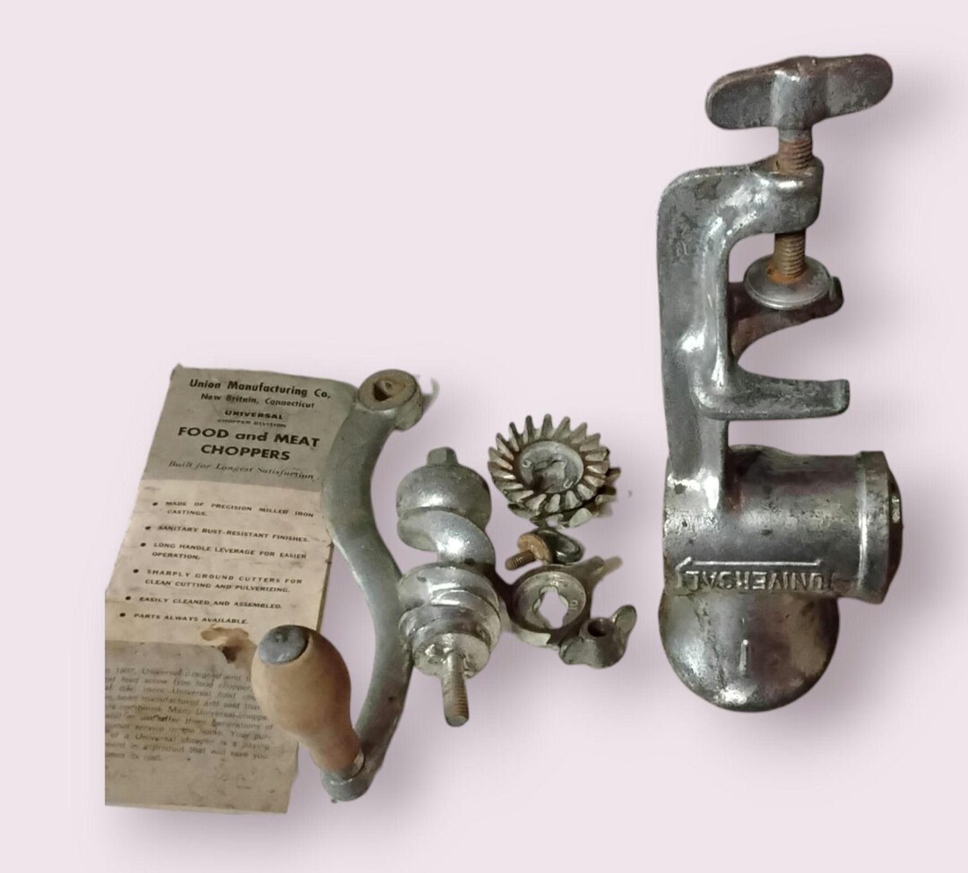 Vintage Food and Meat Grinder Union Manufacturing - Etsy