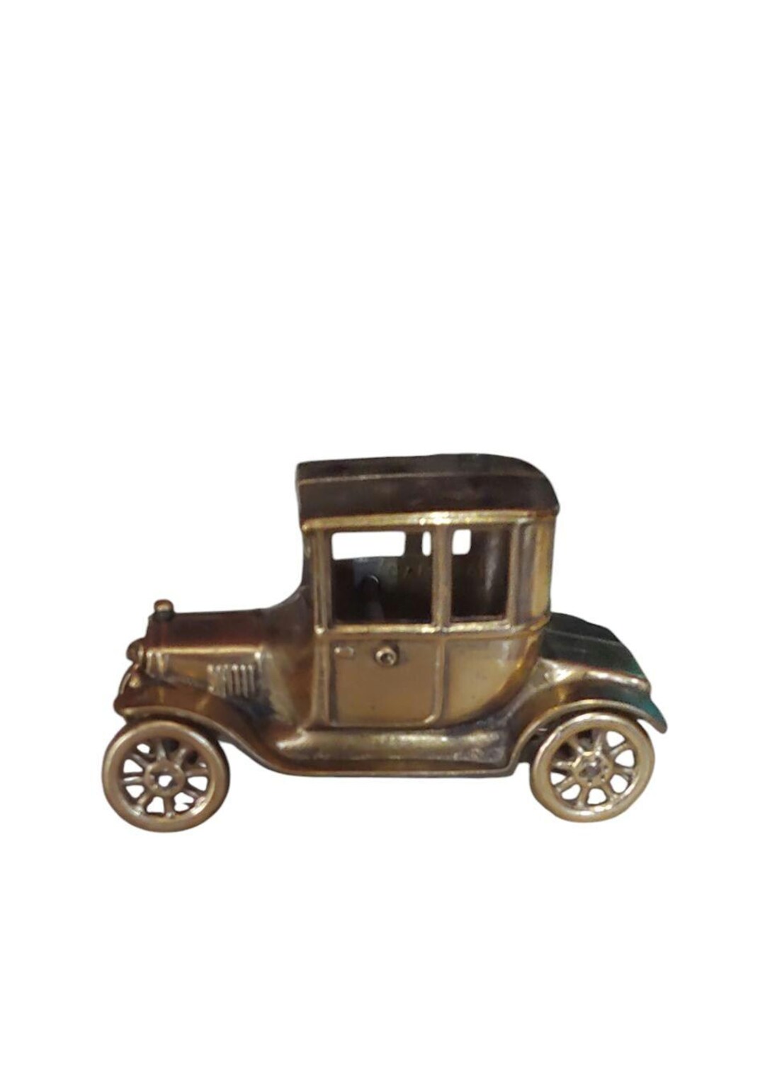 Vintage Brass Model T Car 6 in X 4 In. - Etsy