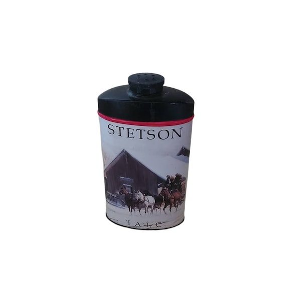 Vintage Talc Tin - Etsy