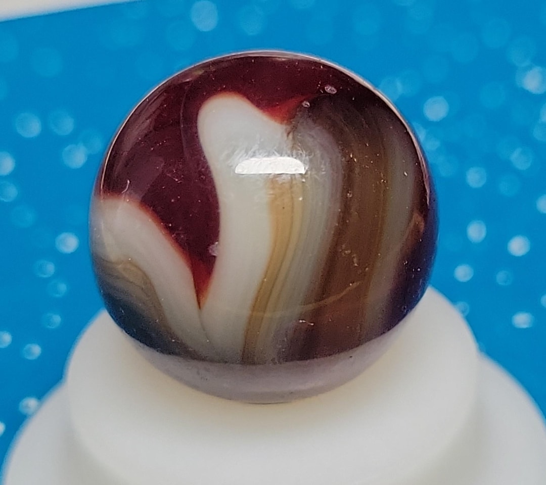 Akro HTF Onyx Bones and Blood Marble 5/8in. - Etsy