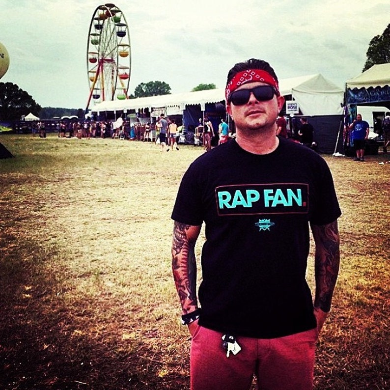 RAP FAN Shirt Black / RTJ Blue - Etsy UK