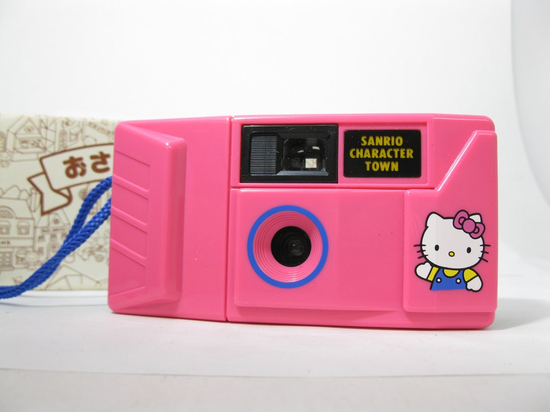 Extremely Rare Vintage Hello Kitty 110 Format Film Camera Sanrio Japan ...